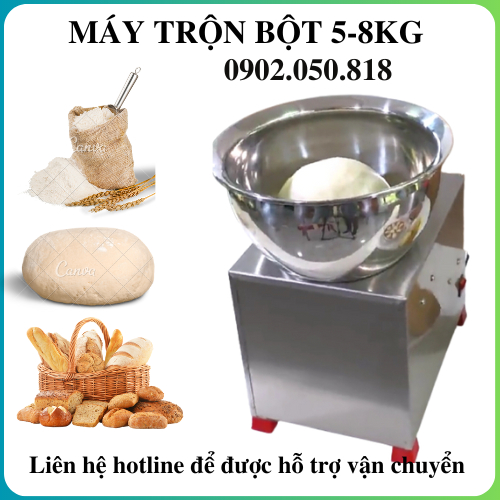 Máy Nhào Bột Gia Đình 5Kg 8Kg Máy Trộn Bột Thực Phẩm Đa Năng Chất Liệu Inox | Shopee Việt Nam