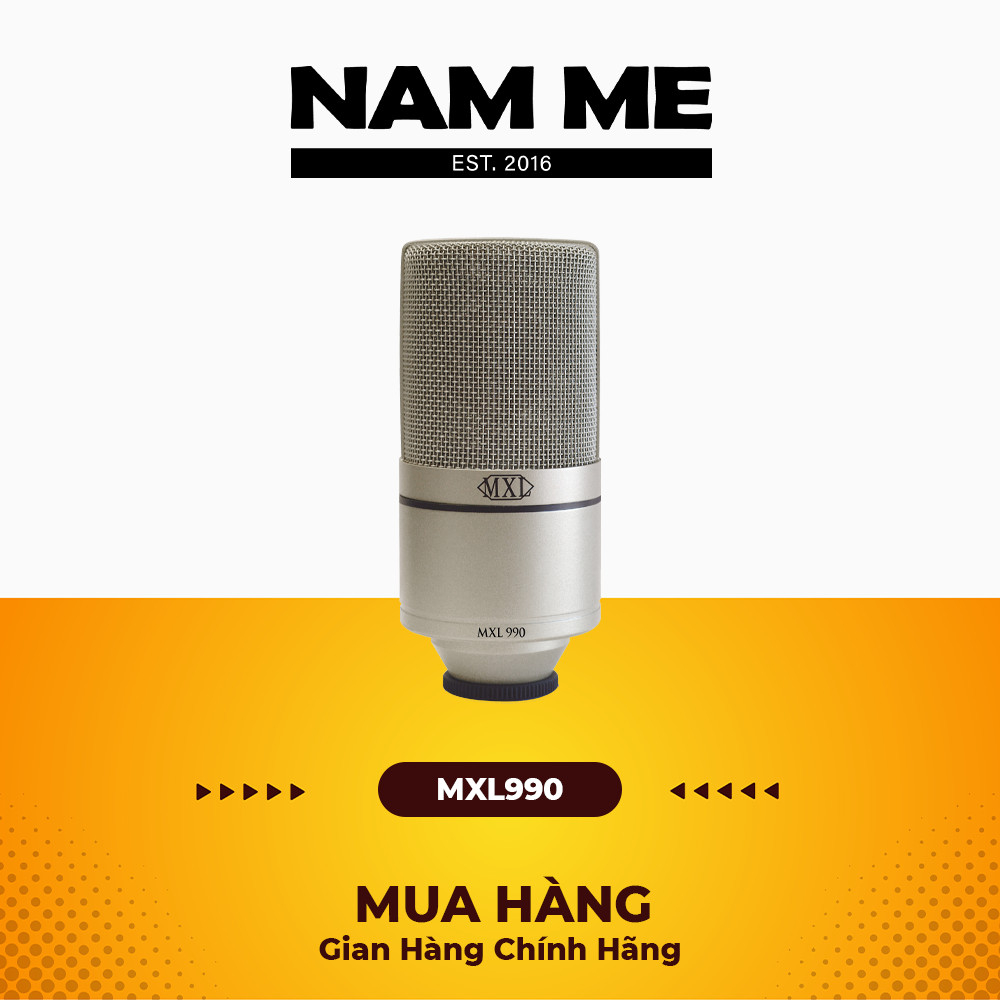 (Giá rẻ nhất, tặng dây micro) MXL990 - Hàng chính hãng - Micro thu âm chuyên nghiệp condenser ...
