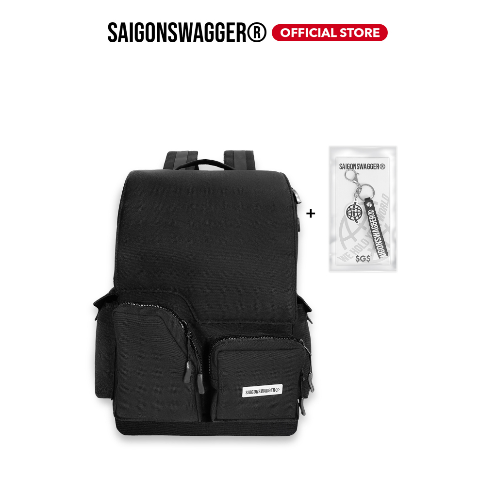 Balo Nam Nữ SAIGONSWAGGER® nhiều ngăn chống thấm SGS BLOCK BACKPACK, ngăn chống sốc laptop 15 ...