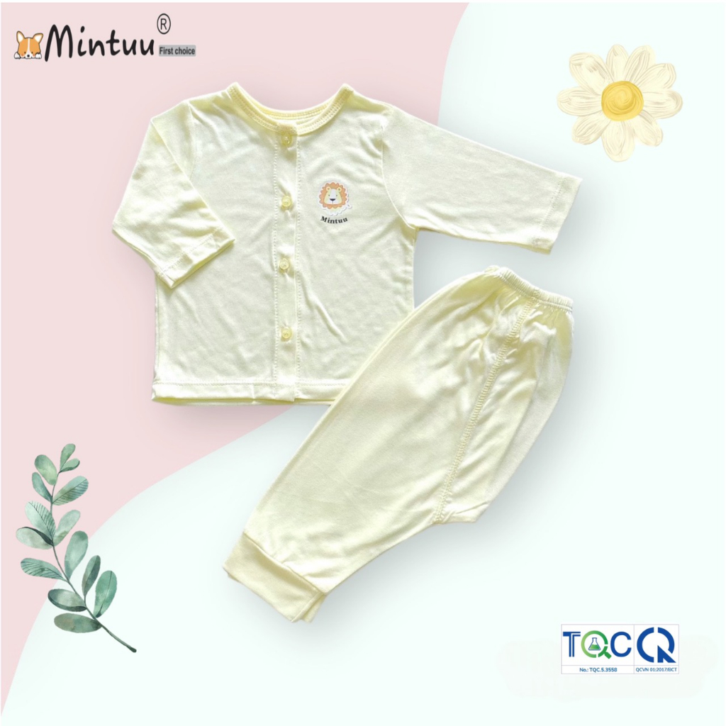Bộ quần áo trẻ em, cài giữa tay dài in hình vải viscose rayon, hiệu ...
