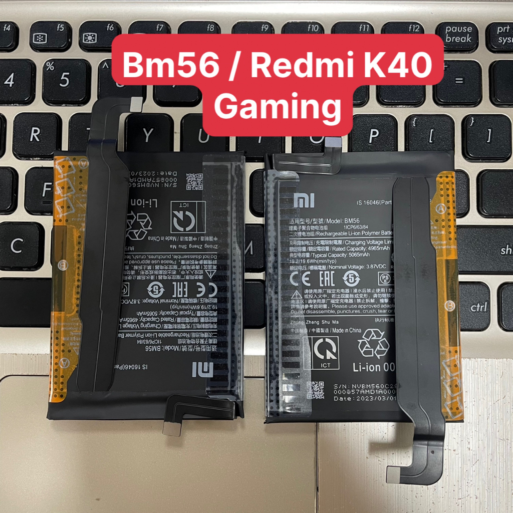 Pin Redmi K40 Gaming / BM56 / Dung Lượng 5056mAh Hàng Zin Nhập Khẩu Bảo ...