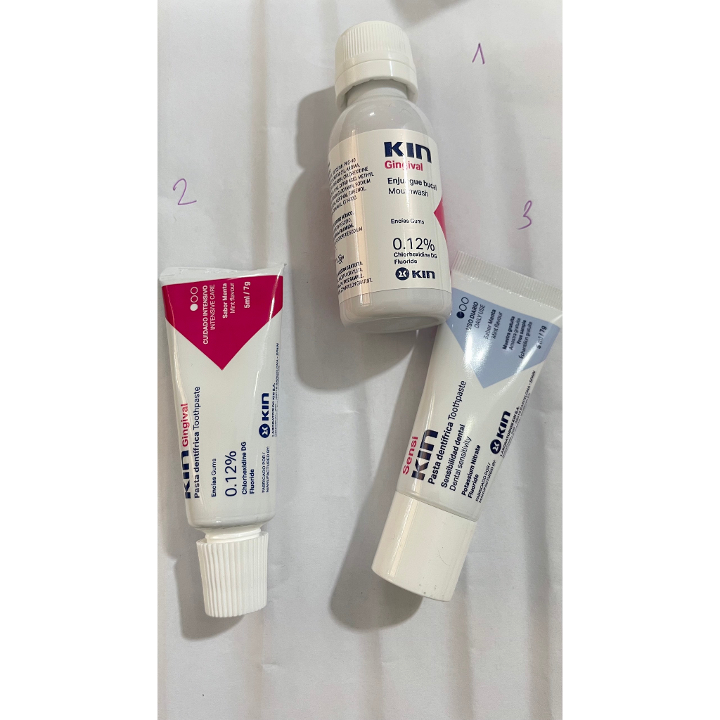 Nước súc miệng Kin Gingival và kem đánh răng Sensi Kin | Shopee Việt Nam