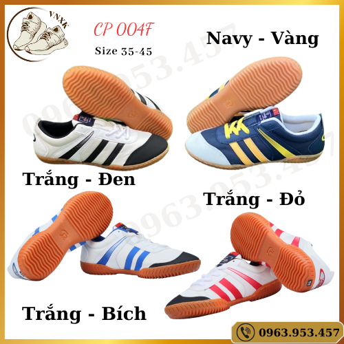 Giày đá bóng, giày đánh banh futsal 004F sân Futsal trong nhà, sân gỗ ...