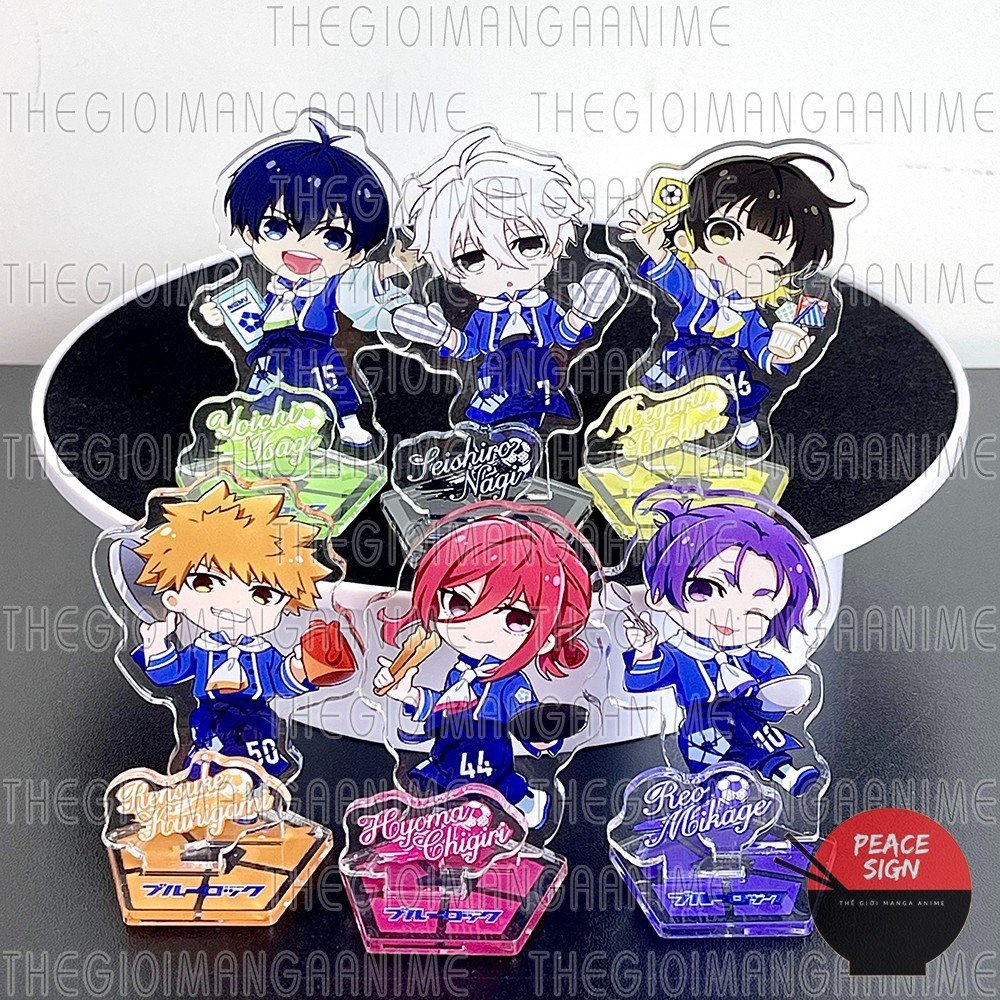 ( 8CM ) Mô hình standee BLUE LOCK ver NẤU NƯỚNG acrylic mica anime ...