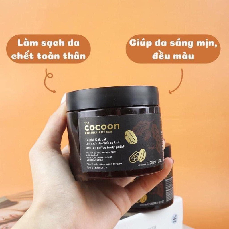 TẨY DA CHẾT COCOON | Shopee Việt Nam