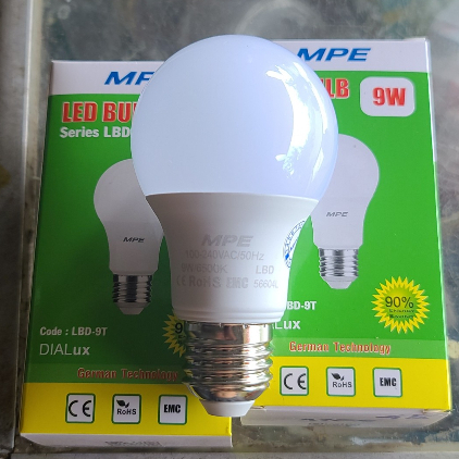 Bóng đèn led bulb mpe 9W chính hãng | Shopee Việt Nam