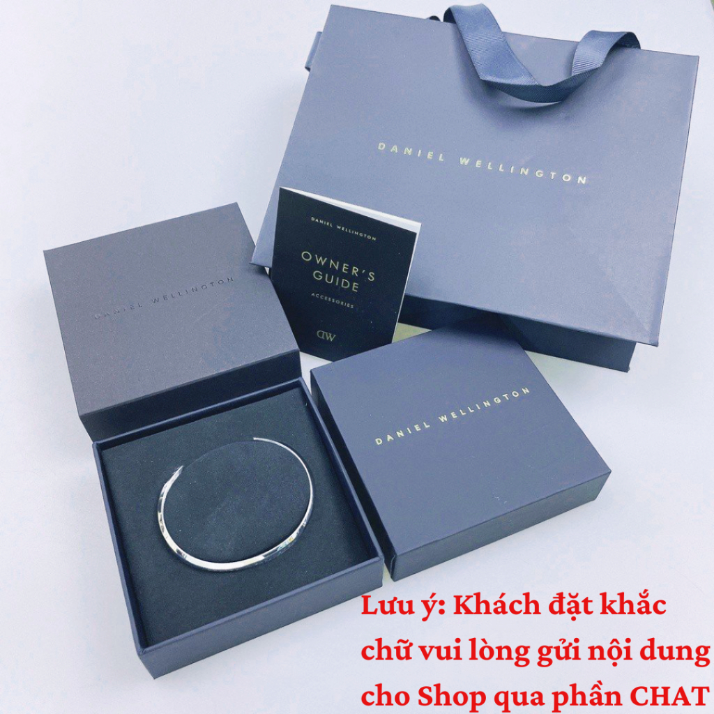 Vòng tay cuff DW V1 lắc tay cặp đôi titan - vòng tay daniel wellington ...