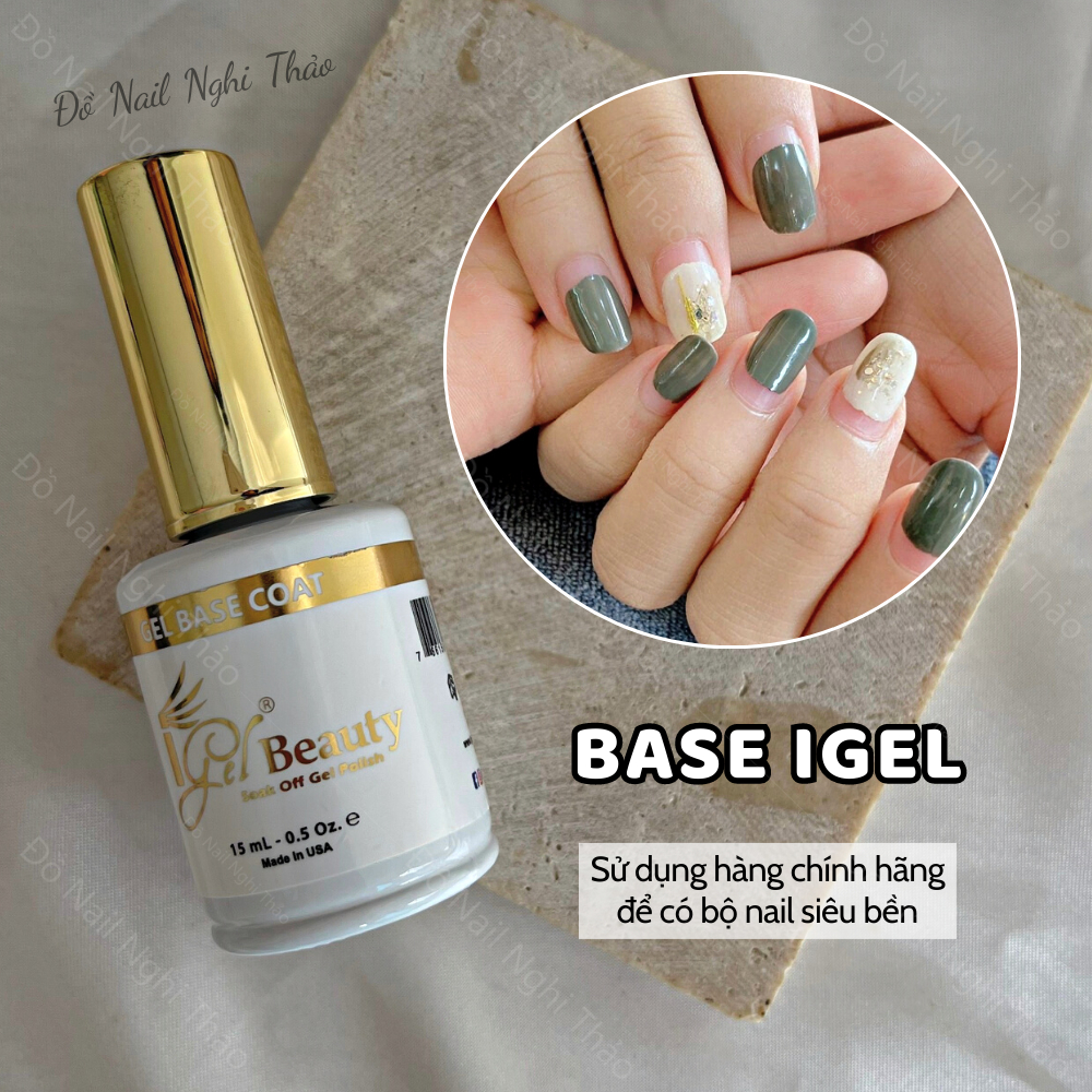 Base top IGEL chính hãng 15ml NGHI THẢO | Shopee Việt Nam