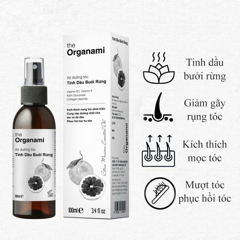 TINH DẦU BƯỞI RỪNG ORGANAMI | Shopee Việt Nam