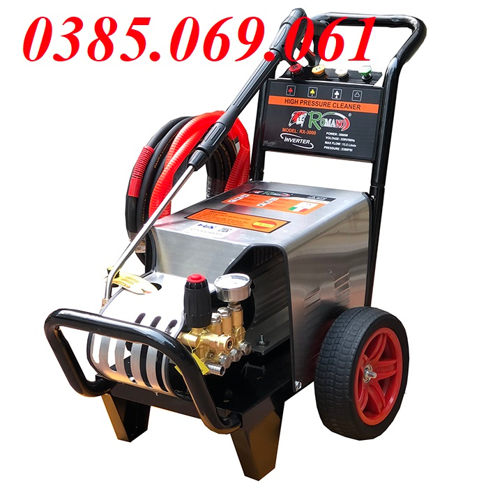 Máy Rửa Xe Cao Áp 3kw Romano RX-3000- Bảo Hành 12 Tháng | Shopee Việt Nam