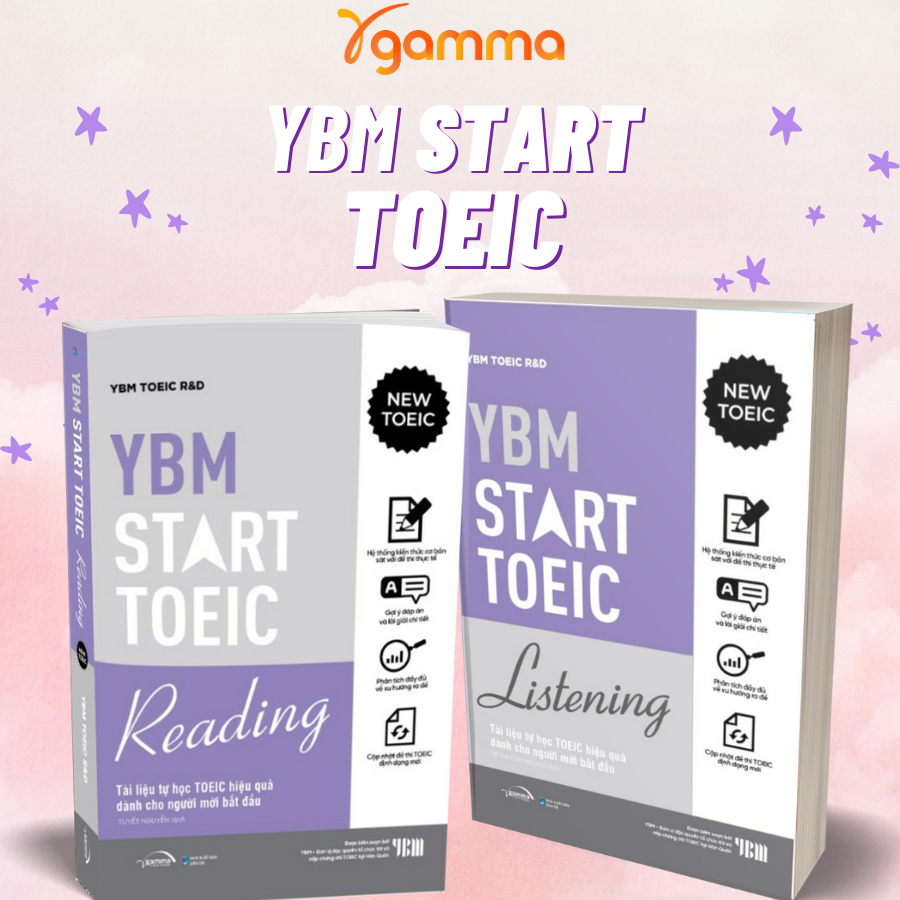 Sách > YBM Start Toeic Reading, Listening (Combo/Tùy Chọn) | Shopee Việt Nam