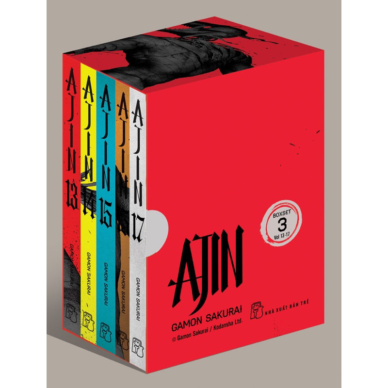 Truyện tranh - Boxset Ajin (1-2-3) (Tập 1-17) | Shopee Việt Nam