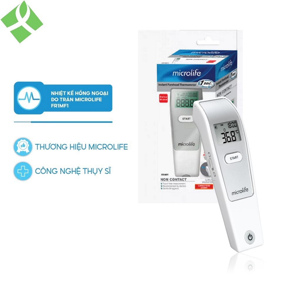 Nhiệt Kế Điện Tử Hồng Ngoại Đo Trán Microlife FR1MF1 - Hàng chính hãng ...