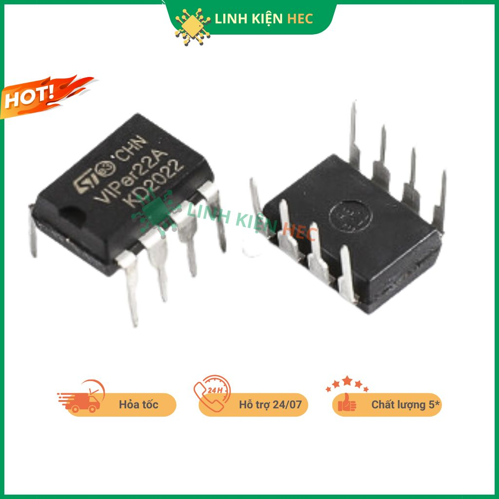 Viper22A IC nguồn đảm bảo chất lượng linh kiện hec. | Shopee Việt Nam