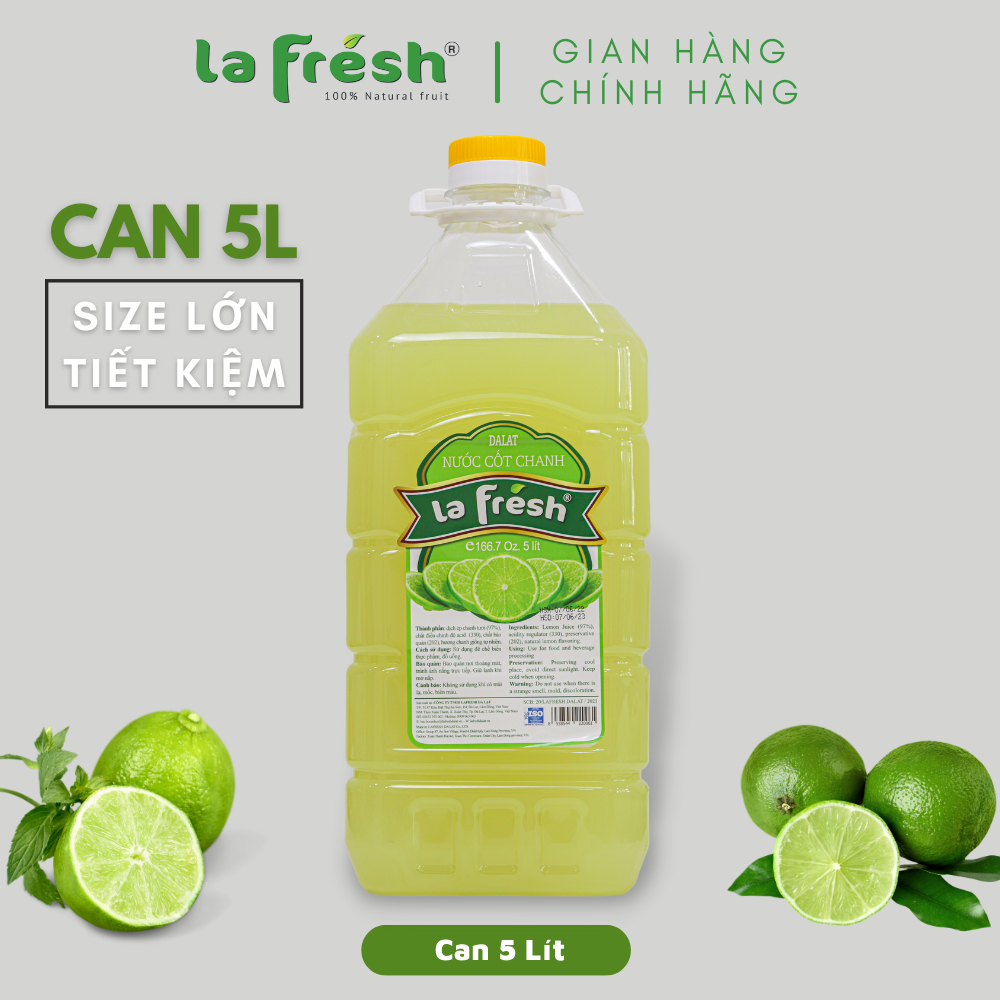 Nước Cốt Tắc - Nước Cốt Chanh Nguyên Chất 100% LAFRESH | Shopee Việt Nam