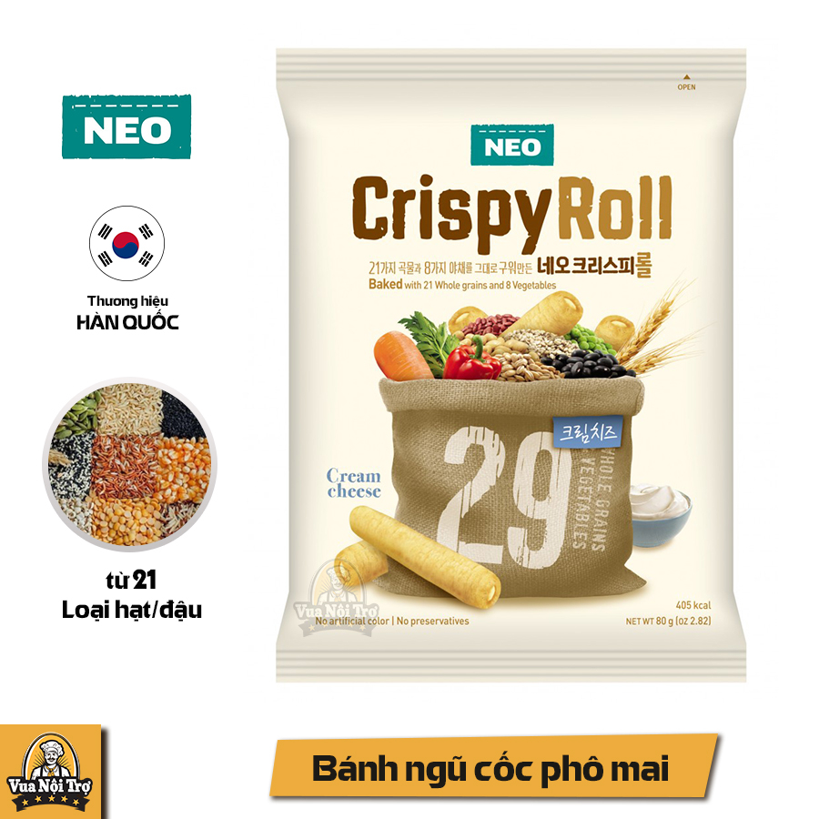 [MUA 1 TẶNG 1] Bánh ngũ cốc phô mai Nexture Neo Hàn Quốc 80g/gói ...
