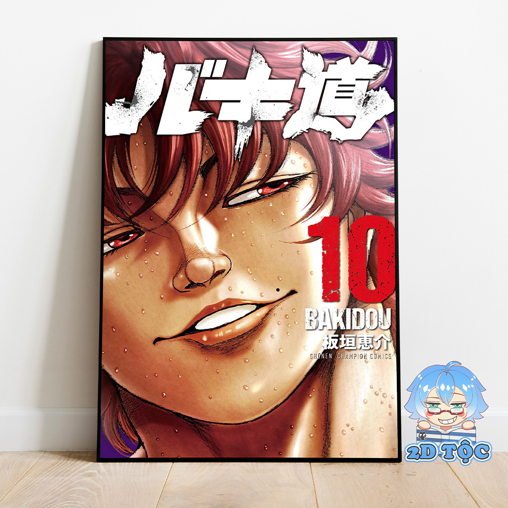 TRANH POSTER A4 Anime Manga Bìa Baki, Baki: Son of Ogre, Baki-dou, Baki ...