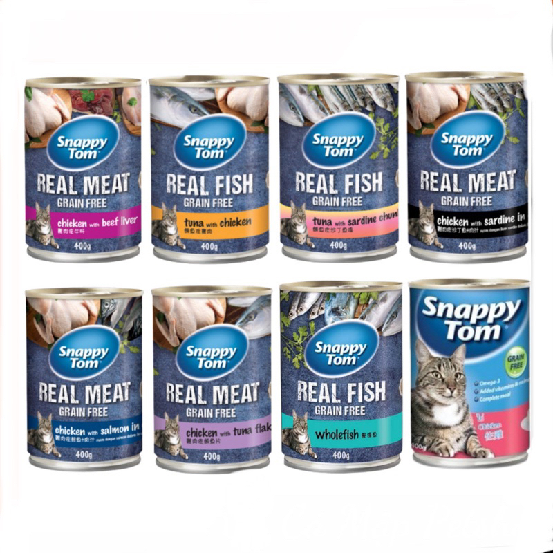 Pate SNAPPY TOM cho mèo từ 2 tháng tuổi lon 400gr | Shopee Việt Nam