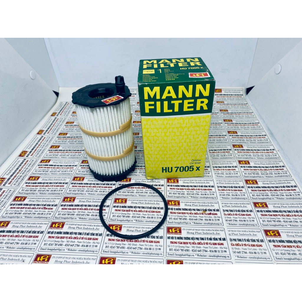 Lọc nhớt động cơ Audi A6 4.2 FSi, Mann Filter Hu 7005 x | Shopee Việt Nam