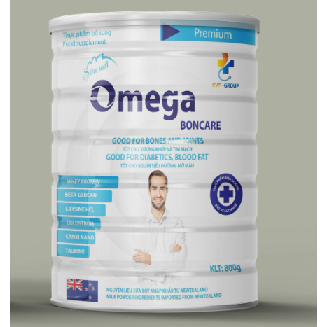 Sữa Omega Boncare 900g - Giảm đau khớp - Bổ sung Canxi gấp 3 lần ...