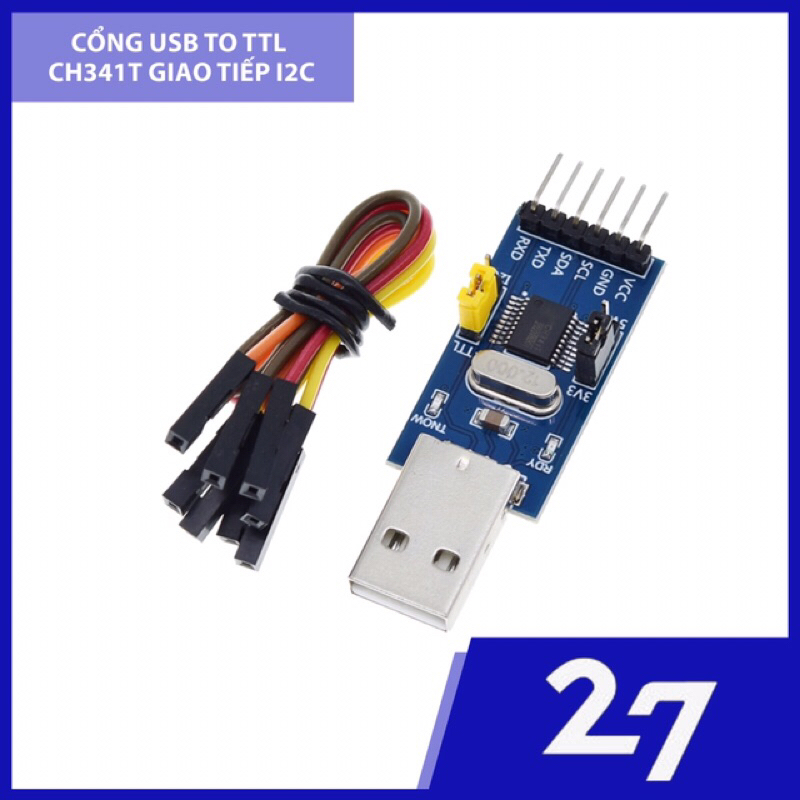 CỔNG USB TO TTL CH341T GIAO TIẾP I2C | Shopee Việt Nam