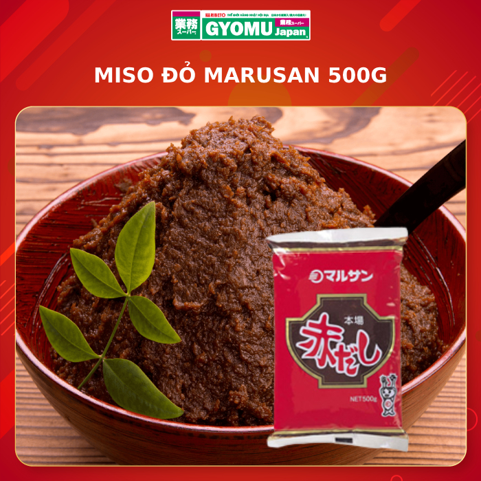 Tương Miso đỏ Marusan 500g | Shopee Việt Nam
