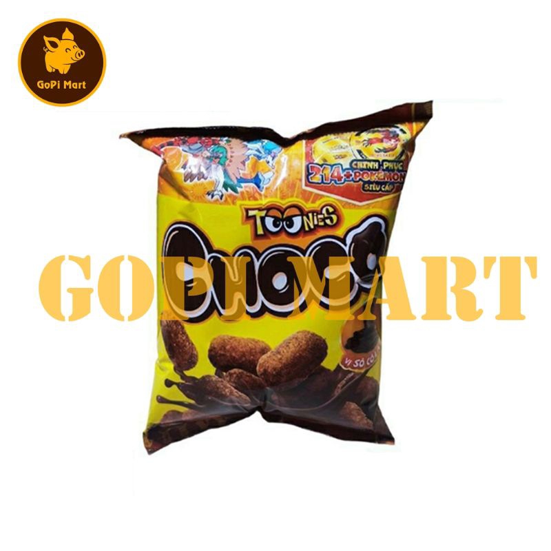 bịch 10 gói snack Toonies socola 35g | Shopee Việt Nam