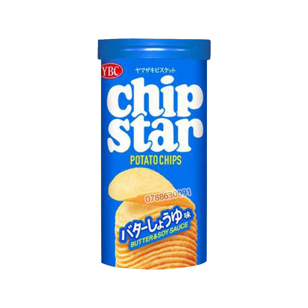 Bánh Snack Khoai tây YBC Chip Star Nhật 6 vị hộp 50g | Shopee Việt Nam