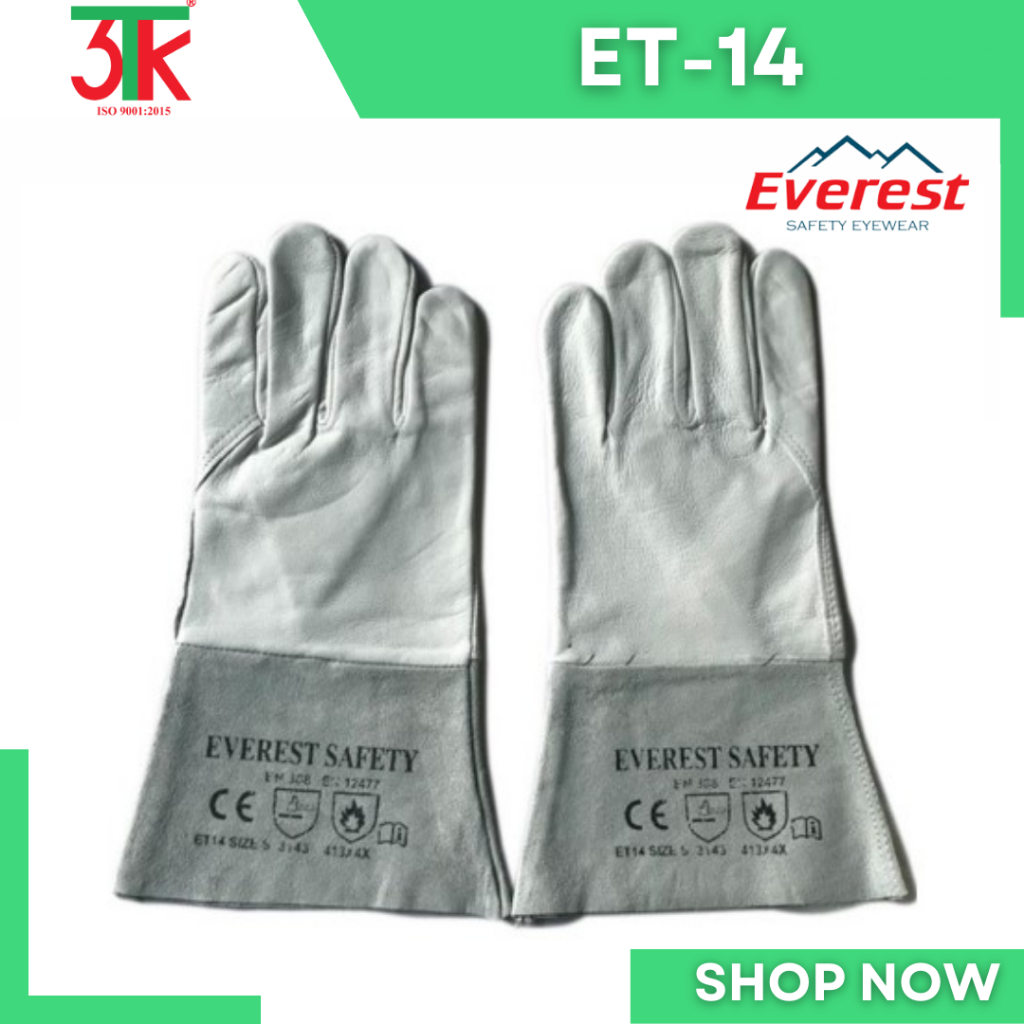 Găng tay da hàn tig Everest ET14 | Shopee Việt Nam