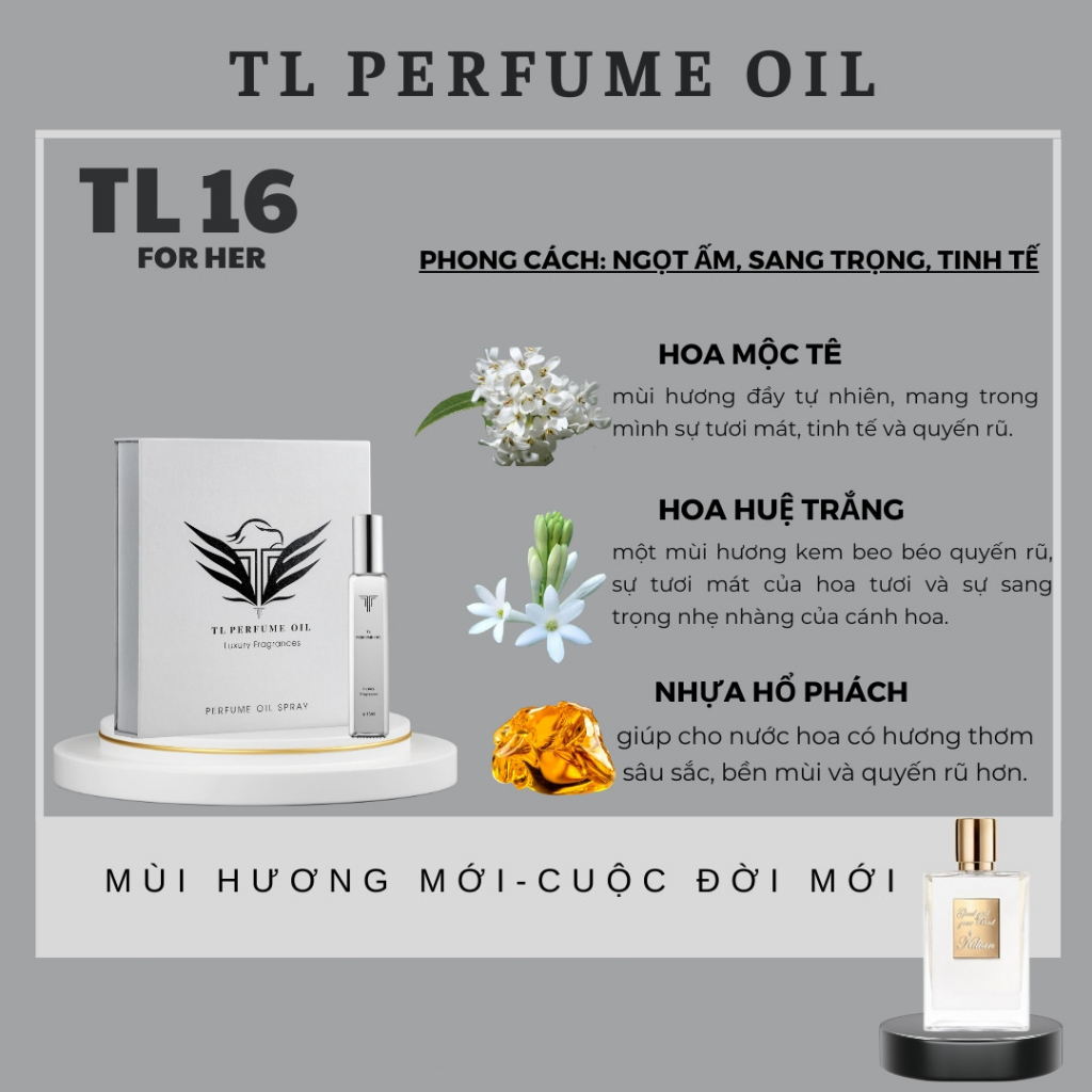 Tinh Dầu Nước Hoa KILIAN GOOD GIRL 15ml - TL PERFUME OIL , TL16 , Ngọt ...
