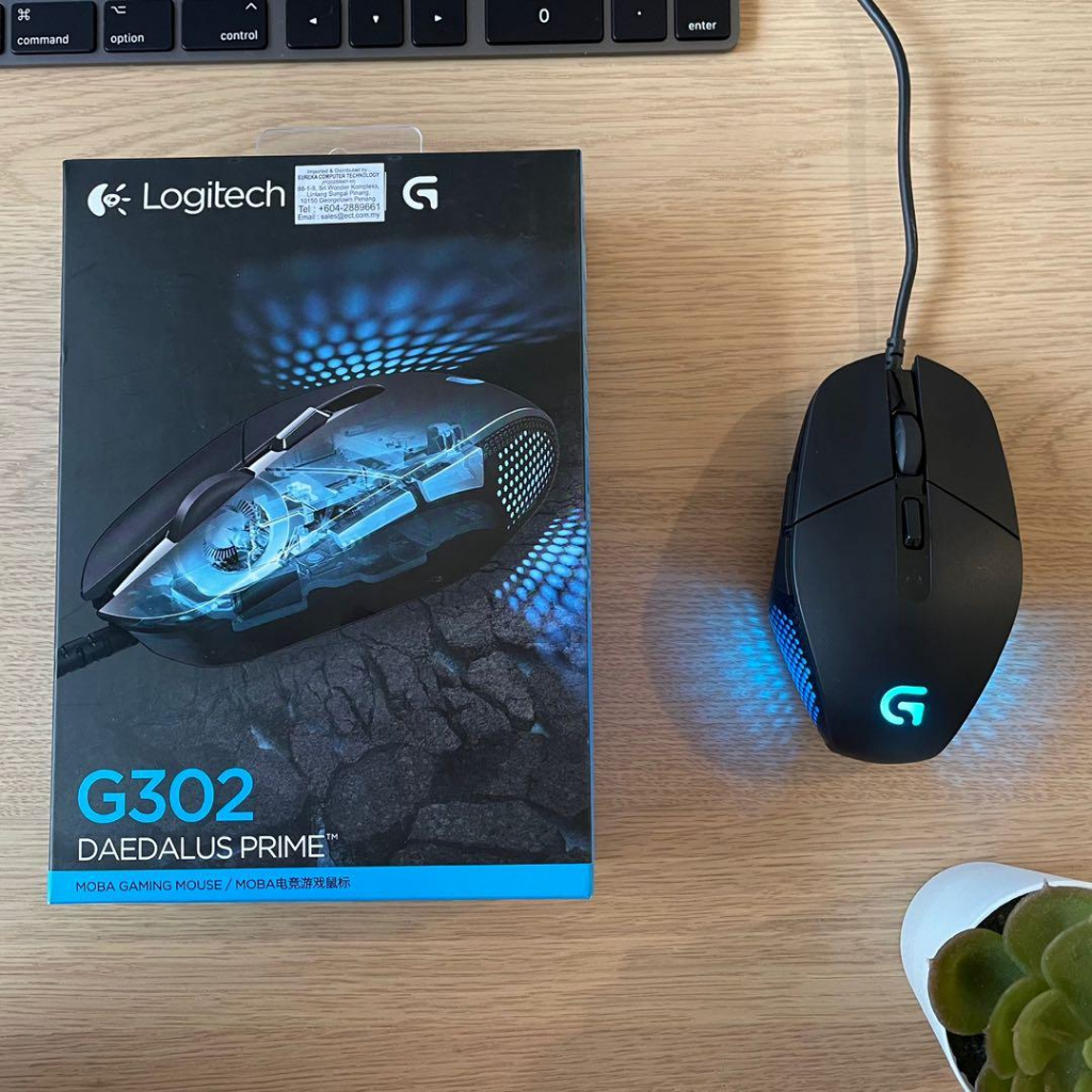 Chuột Gaming Logitech G302 Led Gaming usb | Shopee Việt Nam