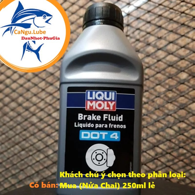Dầu thắng DOT 4 Liqui Moly, dầu thắng cao cấp 500ml DOT4 dầu phanh dùng cho các loại phanh ...