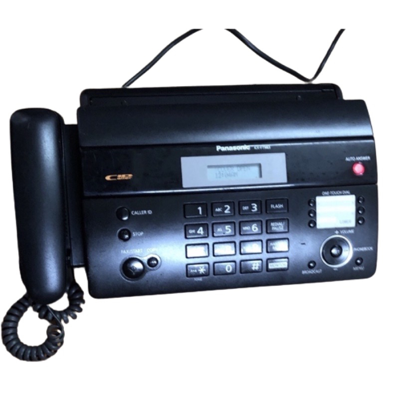 MÁY FAX PANASONIC KX FT983 GIẤY CUỘN KHÔNG CẦN MỰC | Shopee Việt Nam