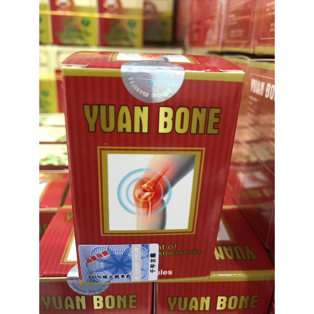 (Combo 10 lọ) Xương khớp Yuanbone / yuan bone ( lọ 40 viên) | Shopee ...