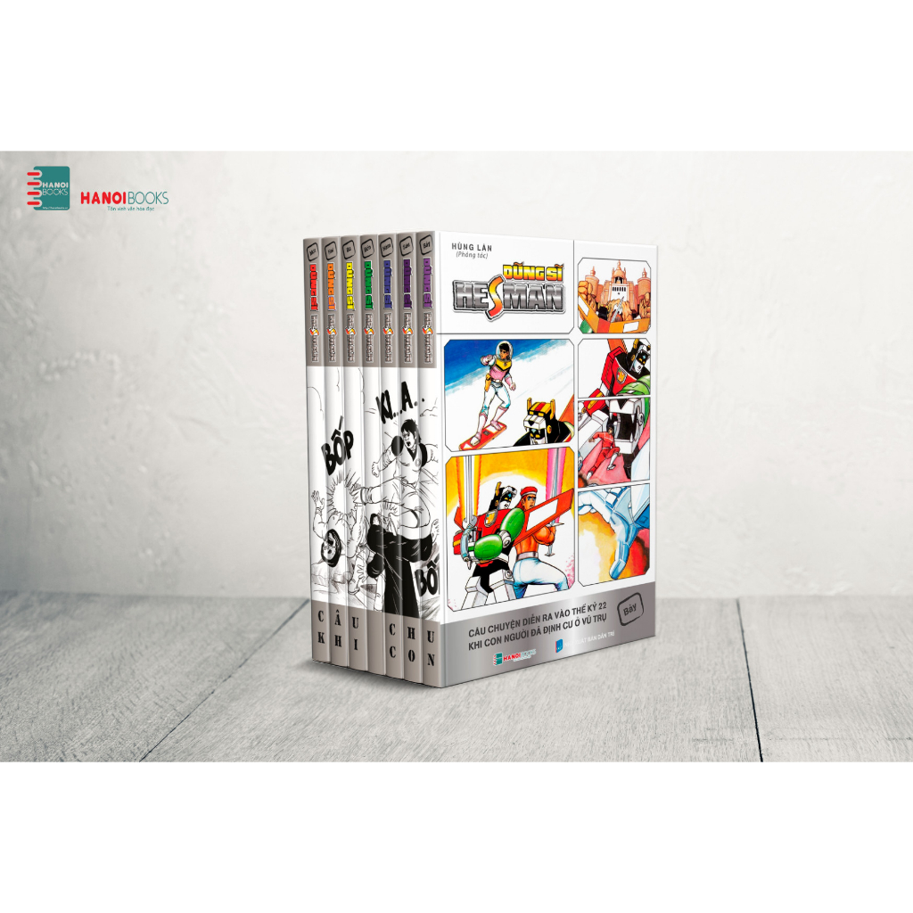 Sách: Dũng sĩ Hesman 2.0: Combo CUỐN 1-7 | Shopee Việt Nam