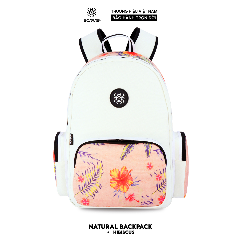 Balo Đi Học SCARAB - NATURAL™ Unisex | Shopee Việt Nam