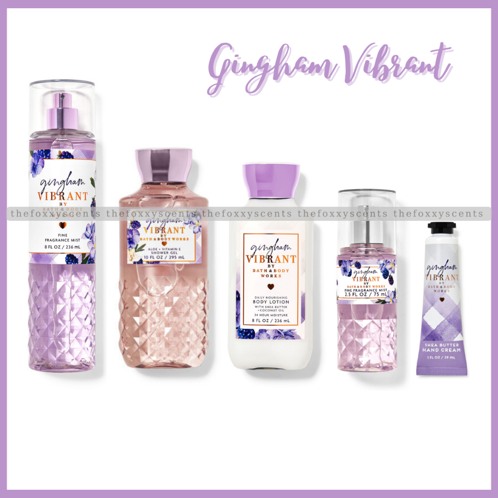 [US ONLY] GINGHAM VIBRANT Body Mist (Xịt thơm) | Shopee Việt Nam