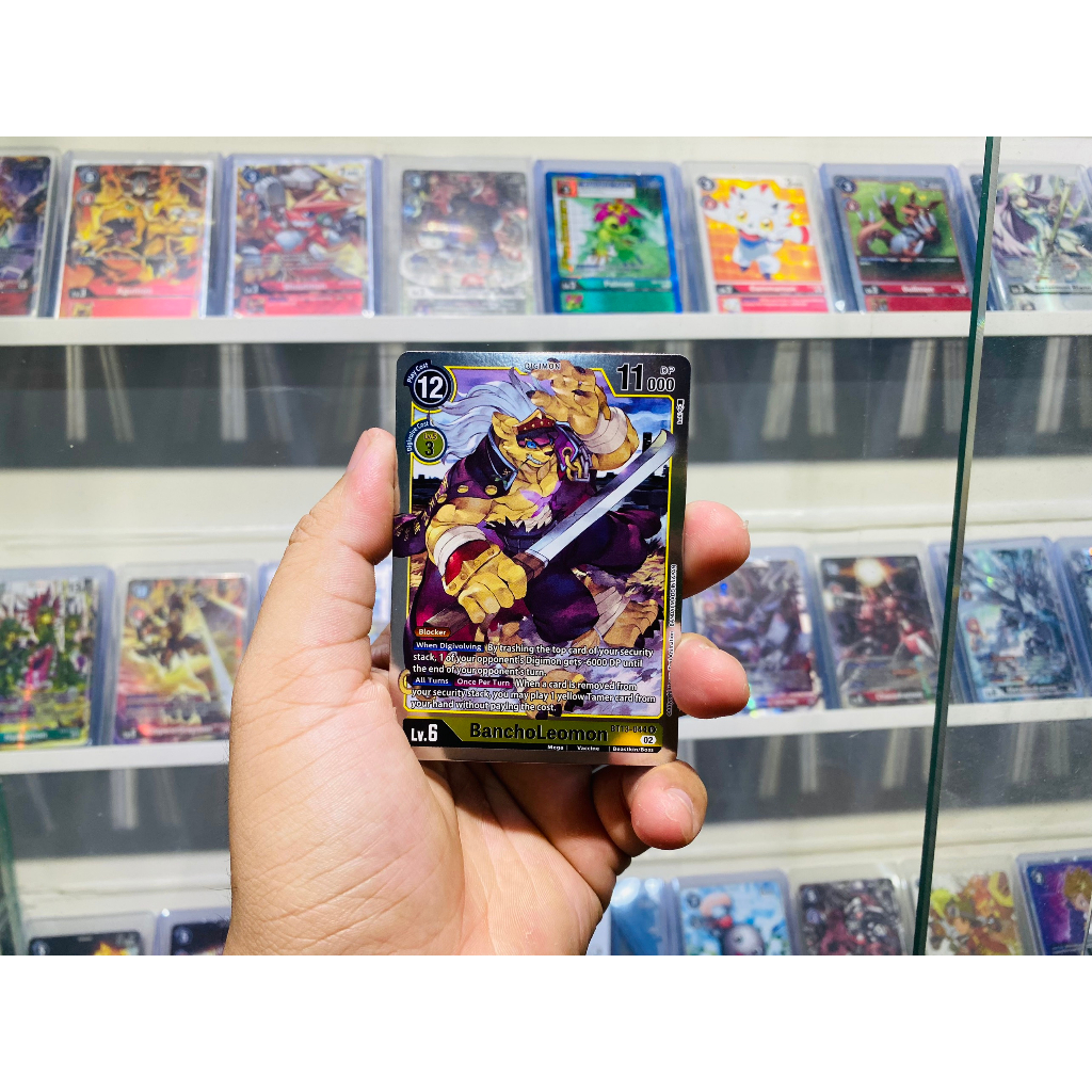 Thẻ Bài Digimon Mã BT13-044 - BanchoLeomon - Digimon - Rare | Shopee Việt Nam
