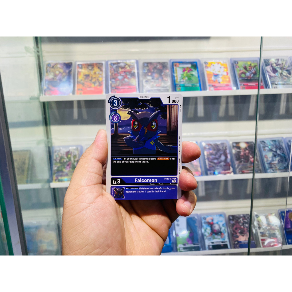 Thẻ Bài Digimon Mã BT13-079 - Falcomon - Digimon - Common | Shopee Việt Nam