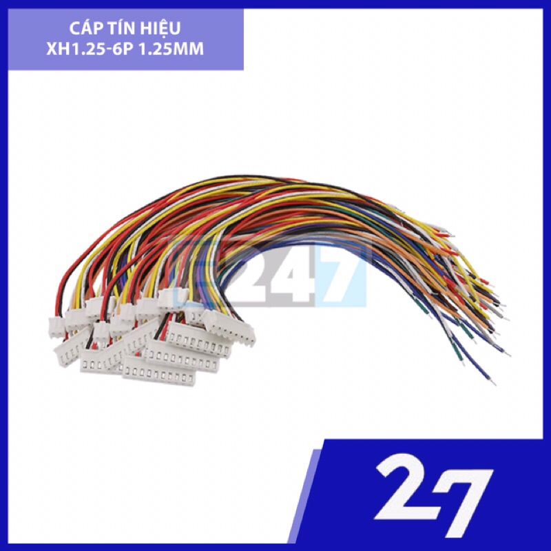 CÁP TÍN HIỆU XH1.25-6P 1.25MM 1 ĐẦU DÀI 50CM | Shopee Việt Nam