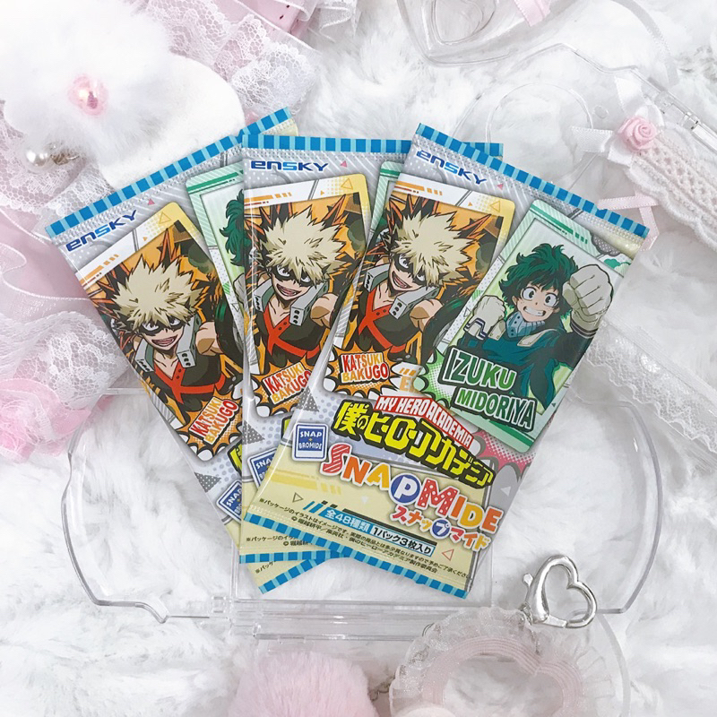 [Nekonii] Snapmide MHA My hero Academia Ver 1, 2, 3A, 3B, 4A | Shopee ...