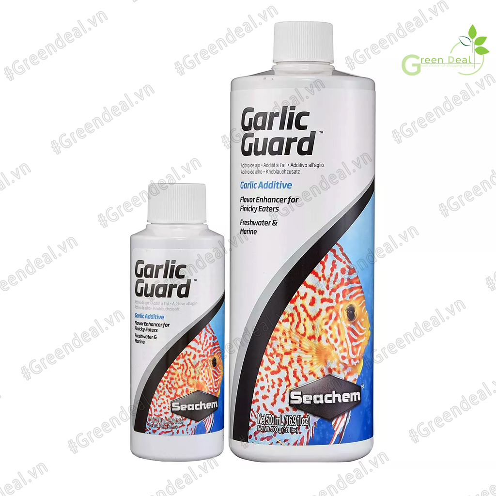[Tem Sicavi] SEACHEM - Garlic Guard (Chai 100 ml) | Kích thích hệ tiêu ...