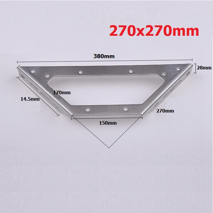 [ combo 8 CÁI ] EKE INOX 90 ĐỘ GẮN KỆ ĐA NĂNG 270mm | Shopee Việt Nam