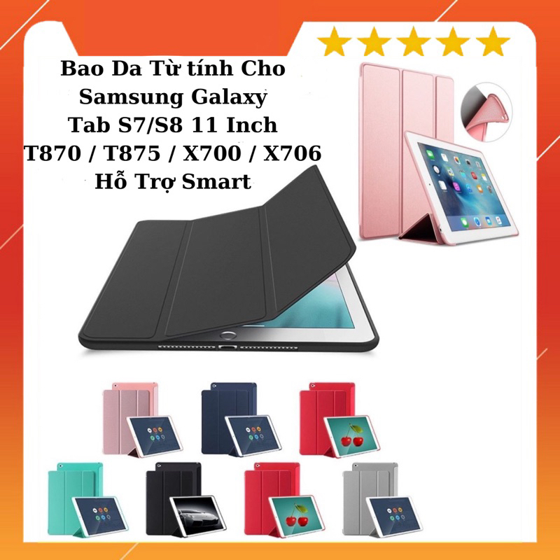 Bao Da Từ tính Cho Samsung Galaxy Tab S7 S8 11 Inch T870 / T875 / X700 ...