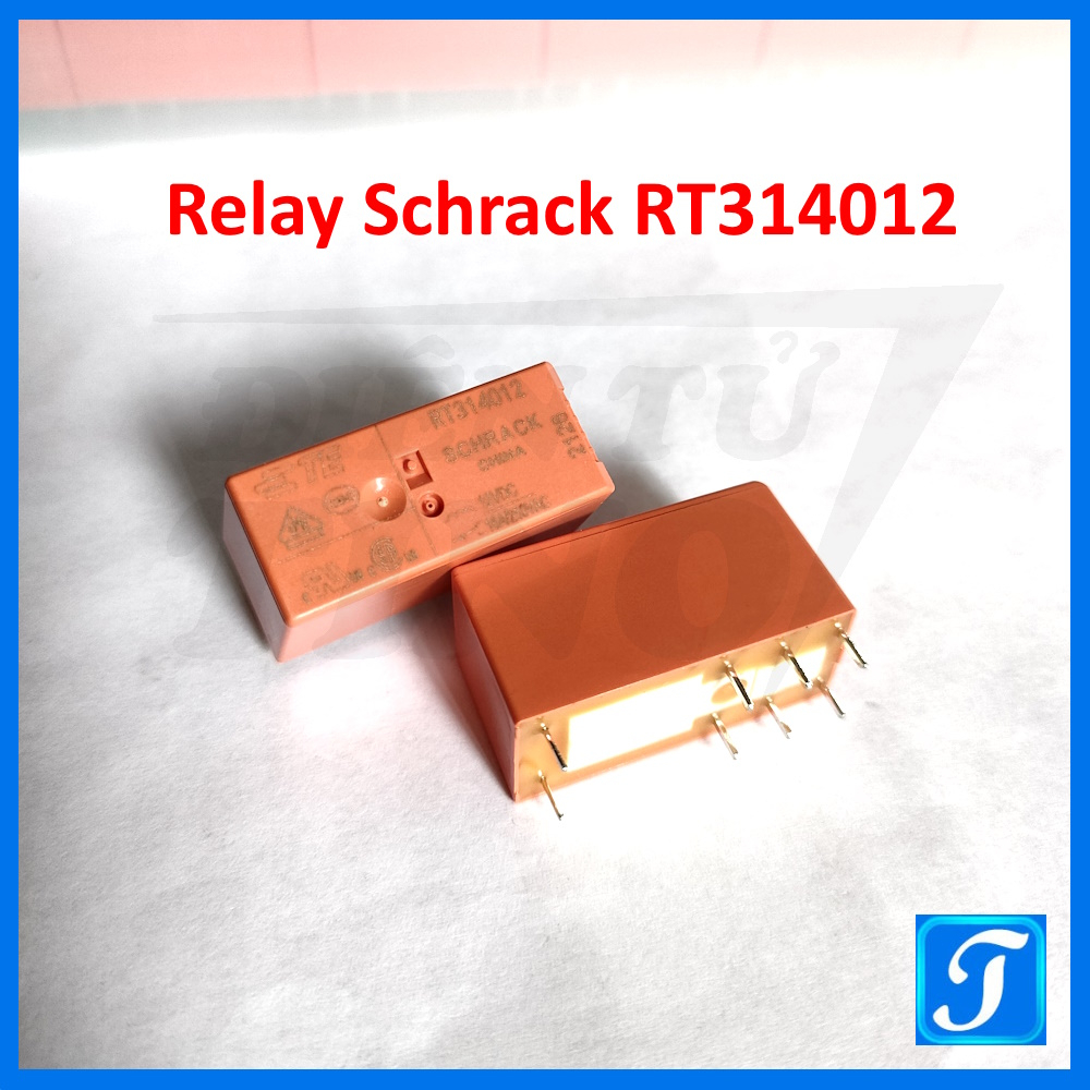 Relay RT314012 / Rờ le 12V 16A 250V 8 Chân Kiểu PCB | Shopee Việt Nam