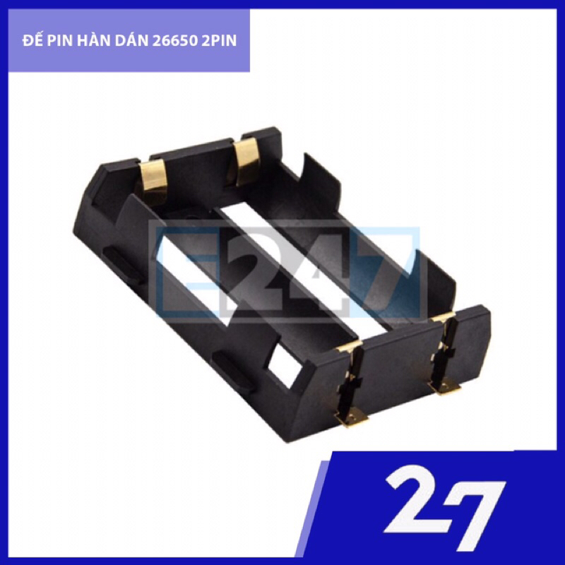 ĐẾ PIN HÀN DÁN 26650 2PIN | Shopee Việt Nam