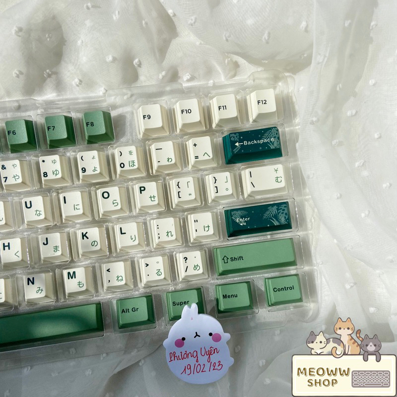Keycap Botanical màu xanh cho bàn phím cơ | Shopee Việt Nam
