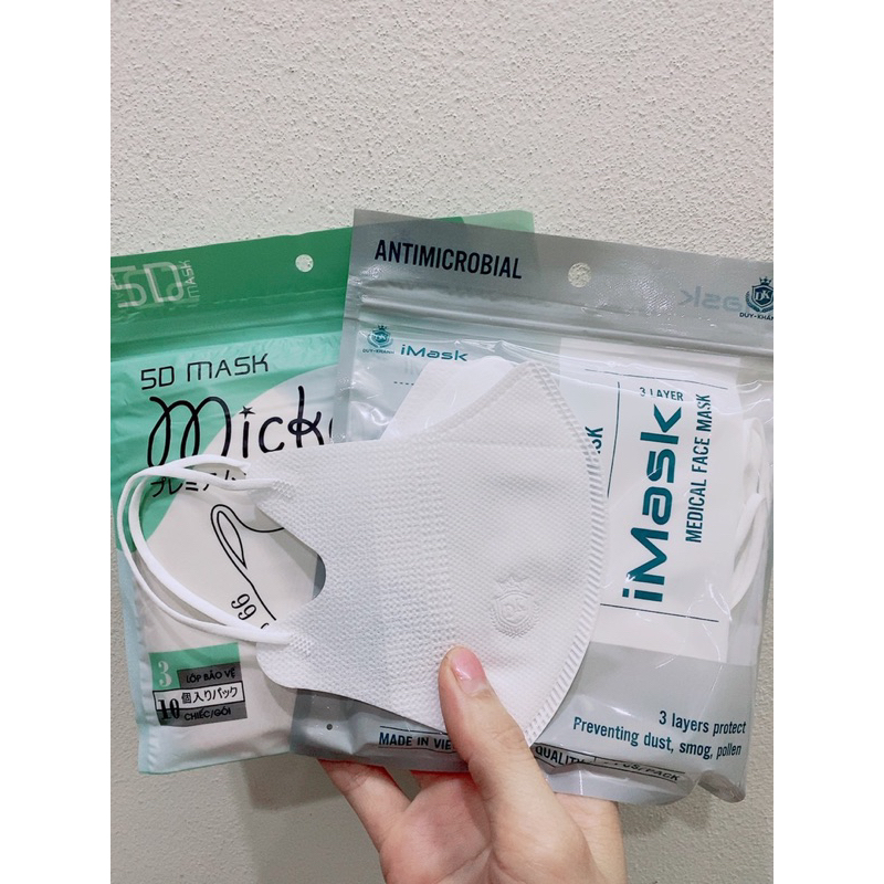 [Sỉ giá rẻ] 300 chiếc khẩu trang người lớn 5d imask DK (có bán lẻ 100, 200 chiếc) | Shopee Việt Nam