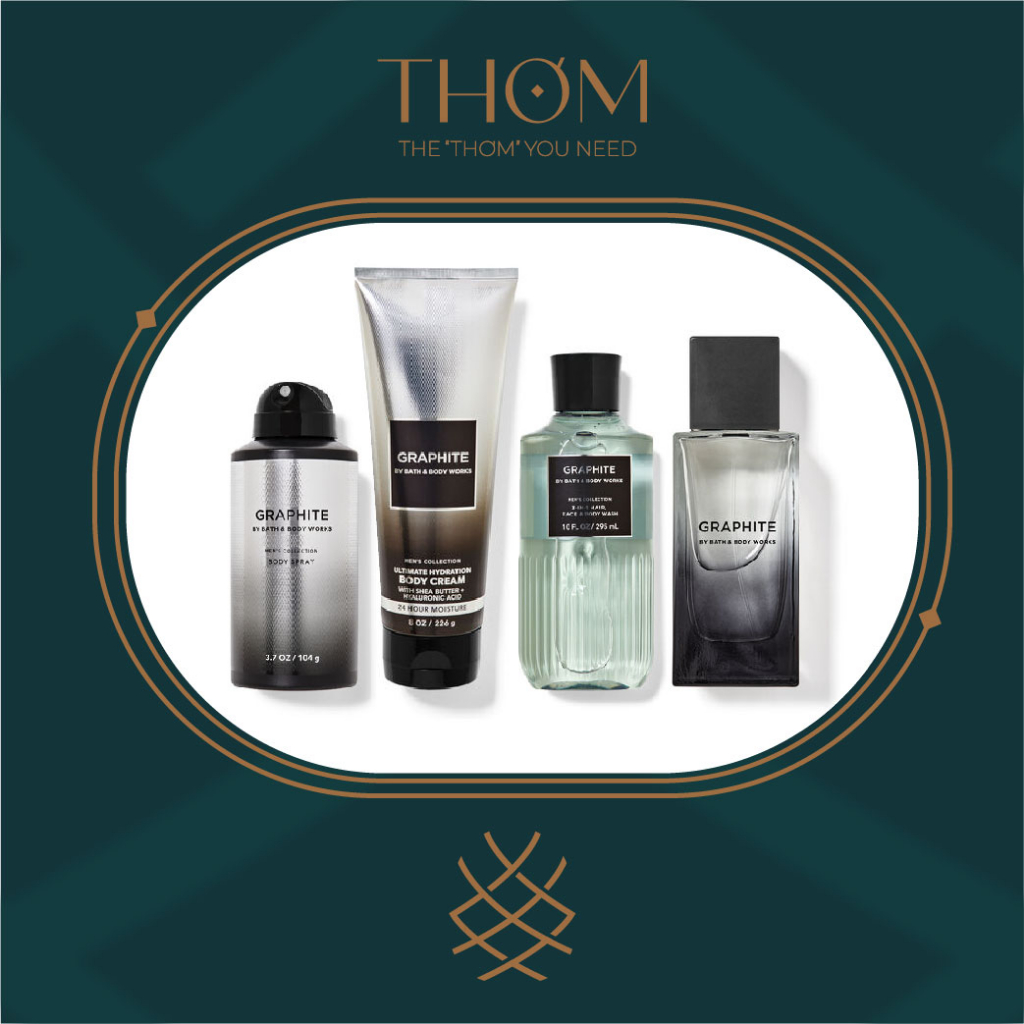 GRAPHITE | Sản Phẩm Tắm Dưỡng Xịt Thơm Khử Mùi Dành Cho Nam Body Spray ...