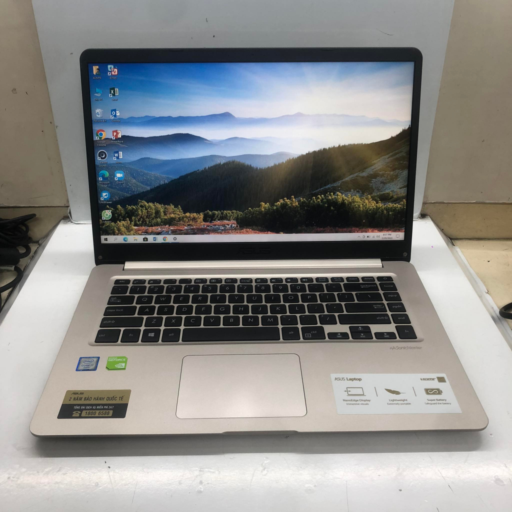 Máy Laptop Asus VivoBook S15 X510UF Core i7-8550U, 8gb ram, 256gb ssd, Vga Nvidia Geforce MX130 ...